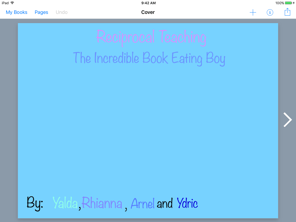 Book Creator app